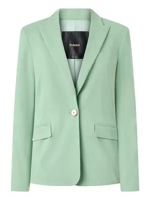 Pinko PINKO Single-Breasted Tailored Blazer Ming