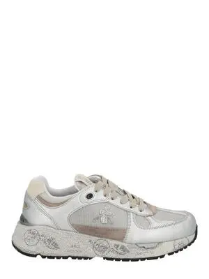 Premiata Mase Embellished Sneakers - Silver