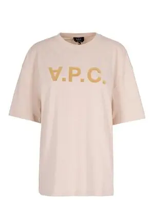 A.p.c. Organic Cotton T-shirt - Ecru