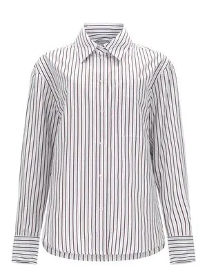 Loulou De Saison Striped Cotton Shirt - Multicolour