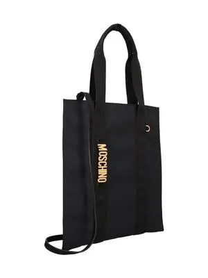 Moschino Detail Tote Bag - Black