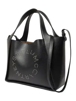 Stella McCartney Logo Crossbody Tote Bag - Black