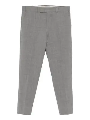 PT TORINO PT TORINO Rebel Fit Wool Trousers With Button And Hook Closure