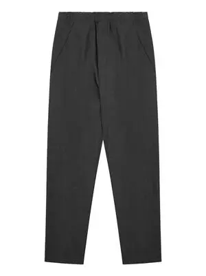 NINE:INTHE:MORNING Regular Fit Cotton Elastane Trousers - Grey