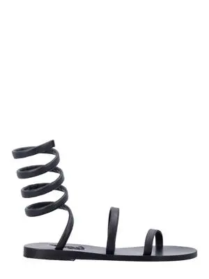 ANCIENT GREEK SANDALS Ancient Greek Flat Gladiator Sandals With Strappy Detail