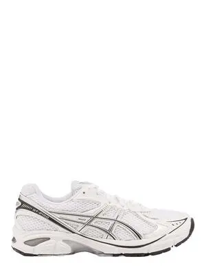 Asics ASICS Synthetic Leather Lace-Up Athletic Sneakers White