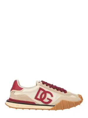 Dolce & Gabbana Dg Athletic Fabric Sneakers - Beige