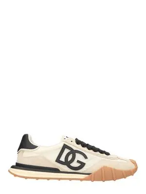 Dolce & Gabbana Dg Athletic Fabric Sneakers - Panna