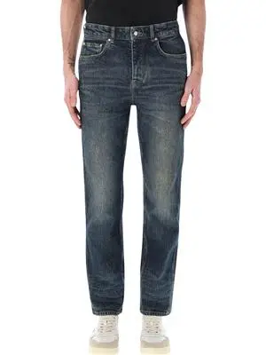 REPRESENT Straight Leg Jeans - Blue Marble