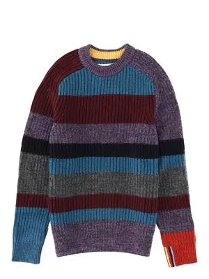PAUL SMITH LOVES BARBOUR Striped Wool Sweater - Multicolour