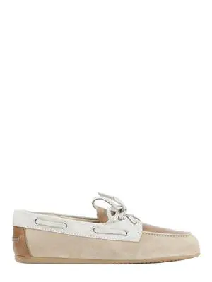 Miu Miu Suede Calf Leather Loafers - Multicolour