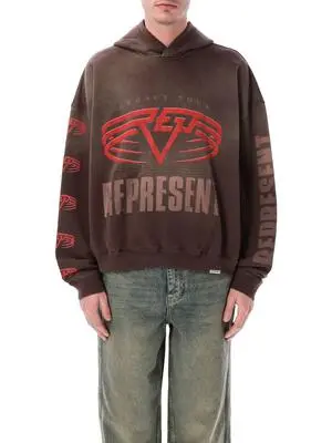 REPRESENT Legacy Tour Oversized Hoodie - Brown