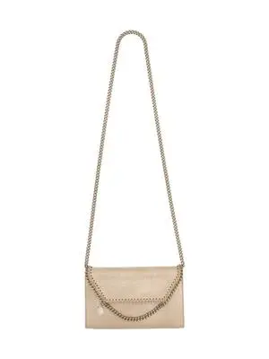 Stella McCartney STELLA MCCARTNEY Falabella Chain Wallet Gold