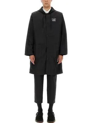 Drole De Monsieur Slogan Parka - Black