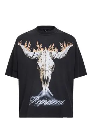 REPRESENT T-shirt - Stained Black