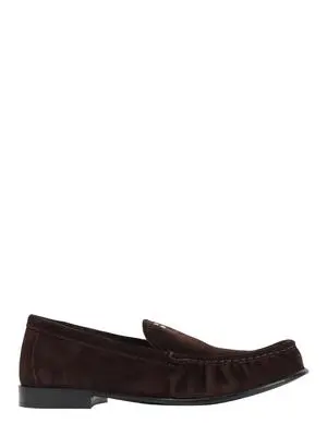 Miu Miu Suede Loafers - Brown