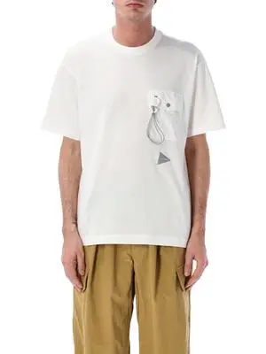 AND WANDER And Wander Crafted Pocket T-Shirt - Size L