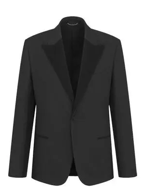Dior Single-breasted Long-sleeved Jacket - Black