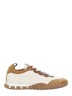 MIU MIU MIU MIU Lace-Up Mini Sneakers