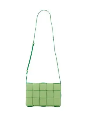 Bottega Veneta Cassette Crossbody Bag - Green