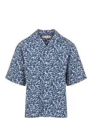 Marni Short-sleeve Pocket Shirt - Blue