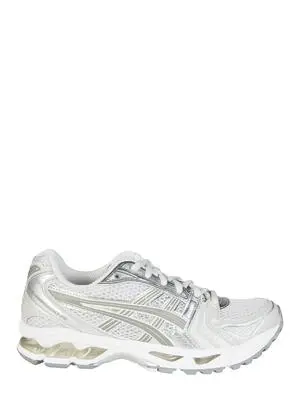 Asics Gel-kayano 14 Mesh And Faux Leather Sneakers - Grigio