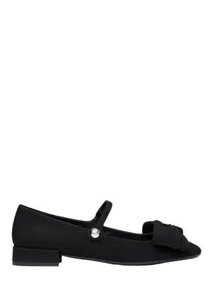 Valentino Garavani VALENTINO Ballerina Flats With Bow Detailing Nero