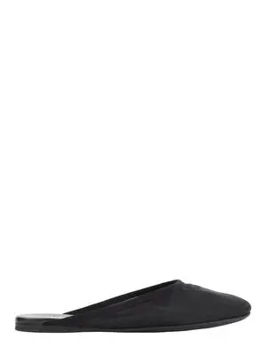 Miu Miu Polyester Slip-on Shoes - Black