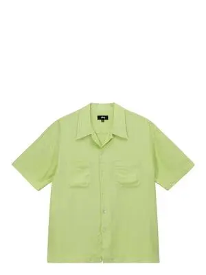 StÜssy Mini Stitched Shirt - Lime