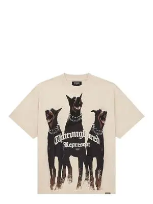 REPRESENT Represent Thoroughbred Regular Fit T-Shirt White