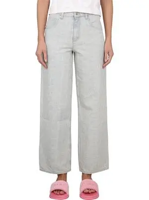 Marc Jacobs Marc Jacobs Monogram Denim Jeans Azure