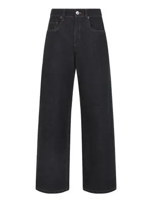 BRUNELLO CUCINELLI BRUNELLO CUCINELLI Premium Cotton Wide-Leg Jeans