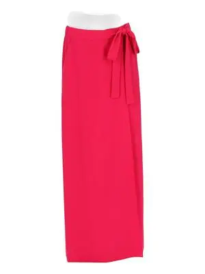 P.a.r.o.s.h P.A.R.O.S.H. Wrap Tie Maxi Skirt Multicolour