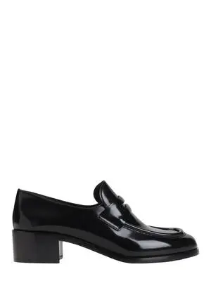 CHURCH`S Church's Classic Loafers With Block Heel - Black