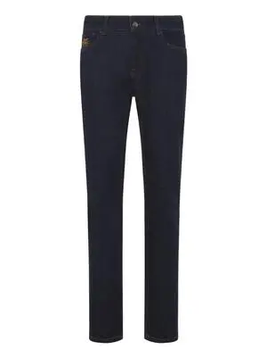 Etro Slim-fit Cotton Denim Jeans - Blue