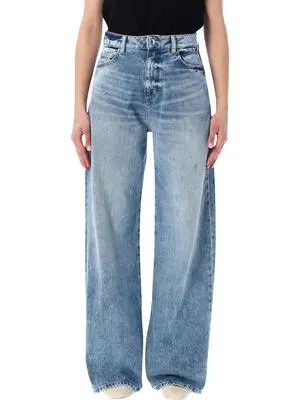 ICON DENIM LOS ANGELES ICON DENIM Relaxed Mid-Rise Wide-Leg Jeans