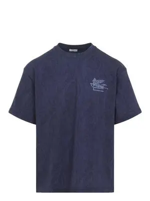 Etro Classic Paisley-print T-shirt - Blue