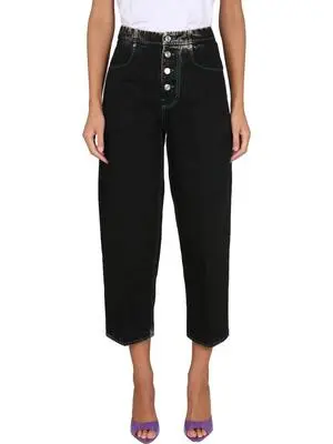 DEPARTMENT 5 Margie High-waisted Pants - Black
