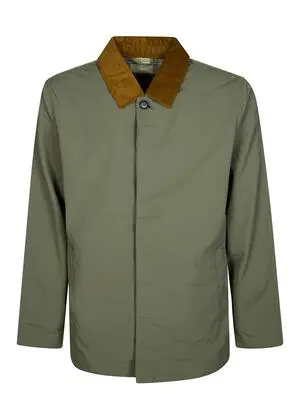 Barbour Classic Corduroy Collared Jacket - Verde