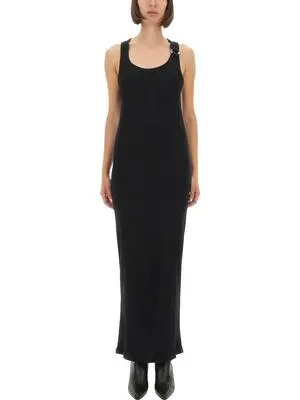 JEAN PAUL GAULTIER Slim Fit Pierced Dress - Black