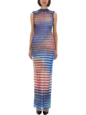 JEAN PAUL GAULTIER Striped Maxi Dress - Multicolour