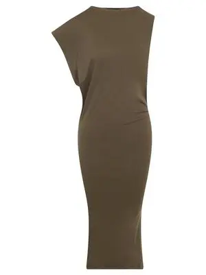 Jacquemus Draped Midi Dress - Green