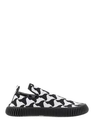 Bottega Veneta Technical Mesh Ripple Sneakers - Black