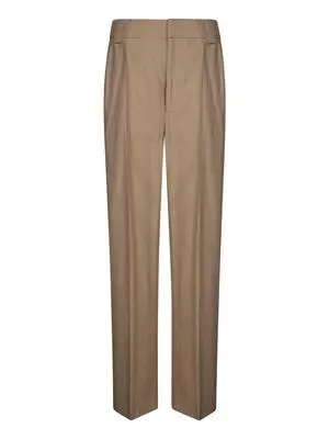 DONDUP Tailored Seam Trousers - Beige