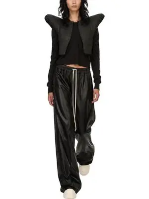 Rick Owens Wide Leg Pants - Black