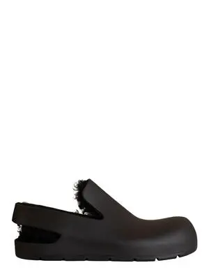 Bottega Veneta Puddle Rubber Sandals - Black