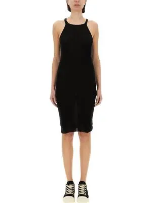 Rick Owens Racerback Tank Mini Dress - Black