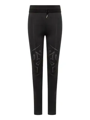 FERRAGAMO Chic Legging Traforati - Nero