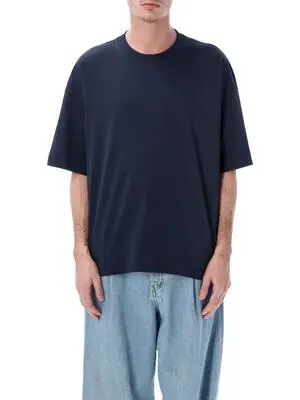 Dries Van Noten Oversized Crew Neck T-shirt Size - Blue