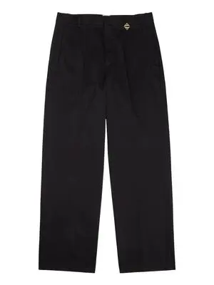 Casablanca Wide Leg Trousers - Black
